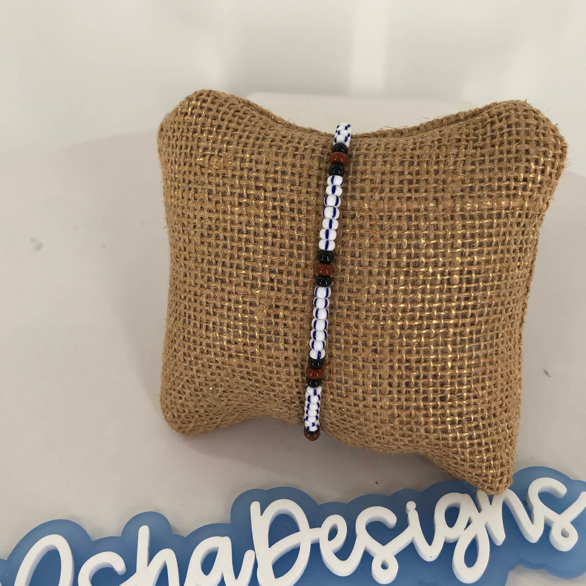 San Lazaro Babaluaye Stretchy Ilde Beaded Bracelets – Osha Designs